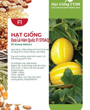 Mua Hạt giống Dưa lê Hàn Quốc Tosa - Gói 5 Hạt ở đâu? - 14.000đ - Mua ...